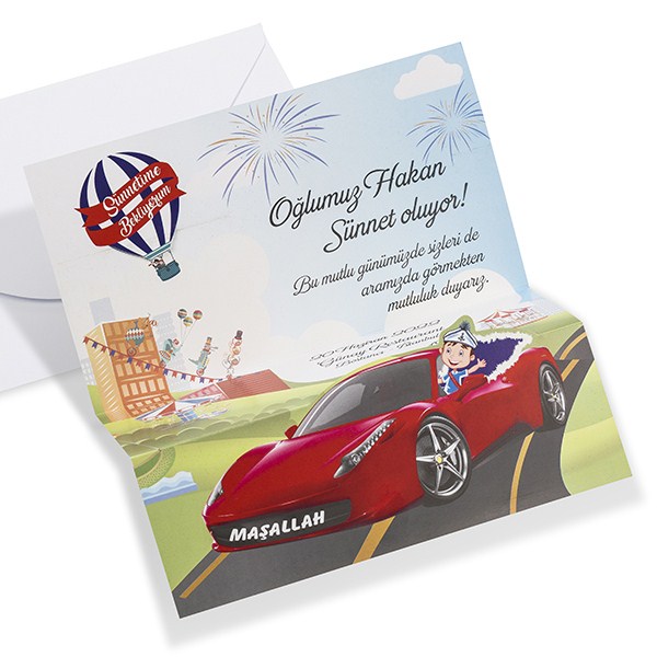 Sünnet Davetiye SD69